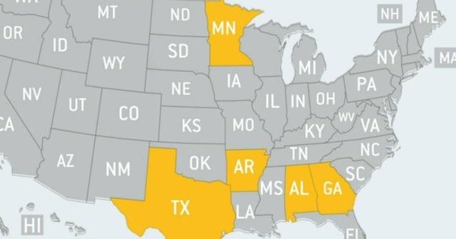 Voters head to polls in five states today - CBS News