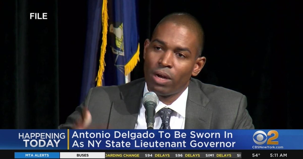 Antonio Delgado to be sworn in as lieutenant governor - CBS New York