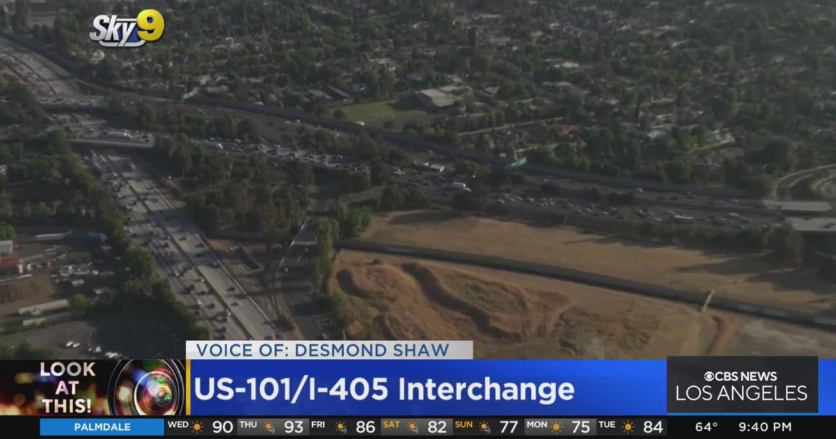 Look At This: US-101/I-405 Interchange - CBS Los Angeles