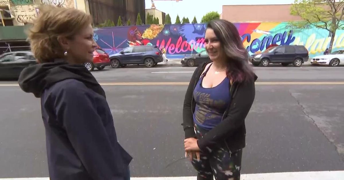 Artist Danielle Mastrion's gives detailed tour of her new "Welcome to ...