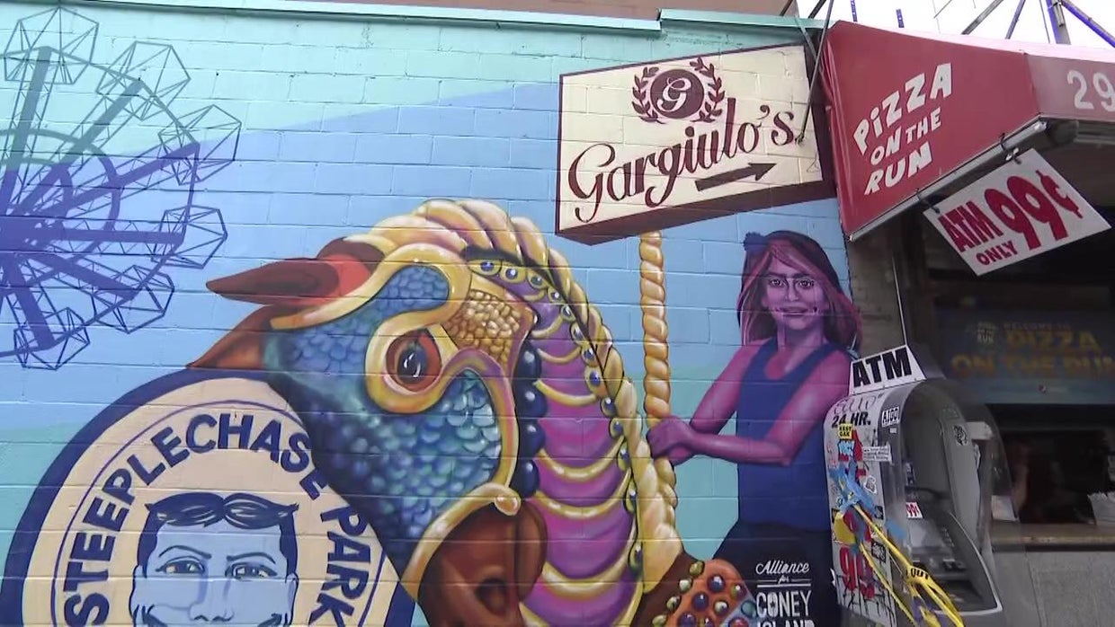 Artist Danielle Mastrion's gives detailed tour of her new "Welcome to ...