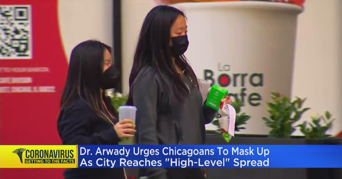 COVID-19 risk reaches high level in Chicago; officials urge masking up ...