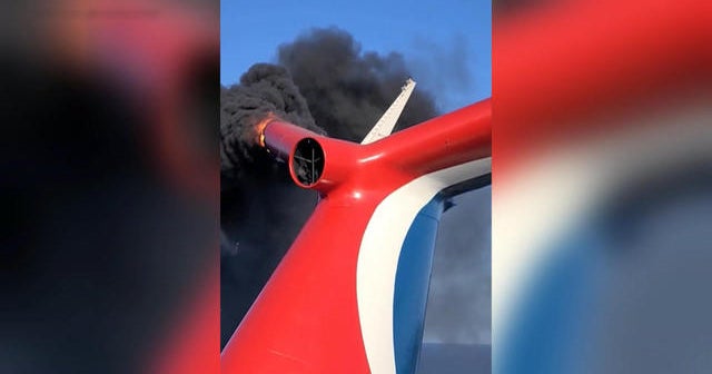 Fire breaks out on Carnival Freedom - CBS News