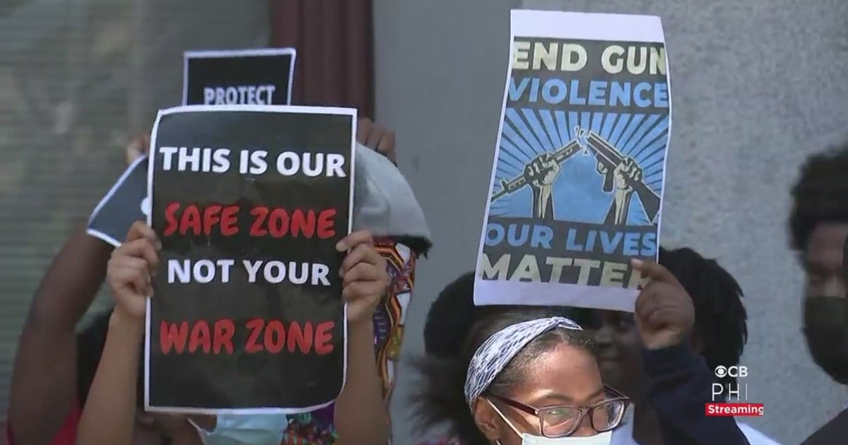 Hundreds Of Students Demand Action Against Gun Violence Outside City ...