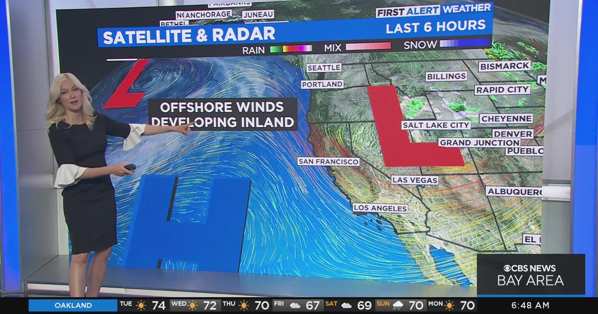 Tuesday morning First Alert weather forecast with Jessica Burch - CBS ...