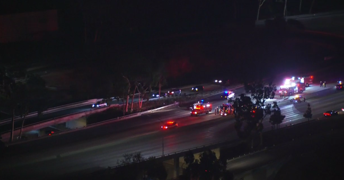 Pedestrian dies after collision with vehicle on the 170 freeway - CBS ...