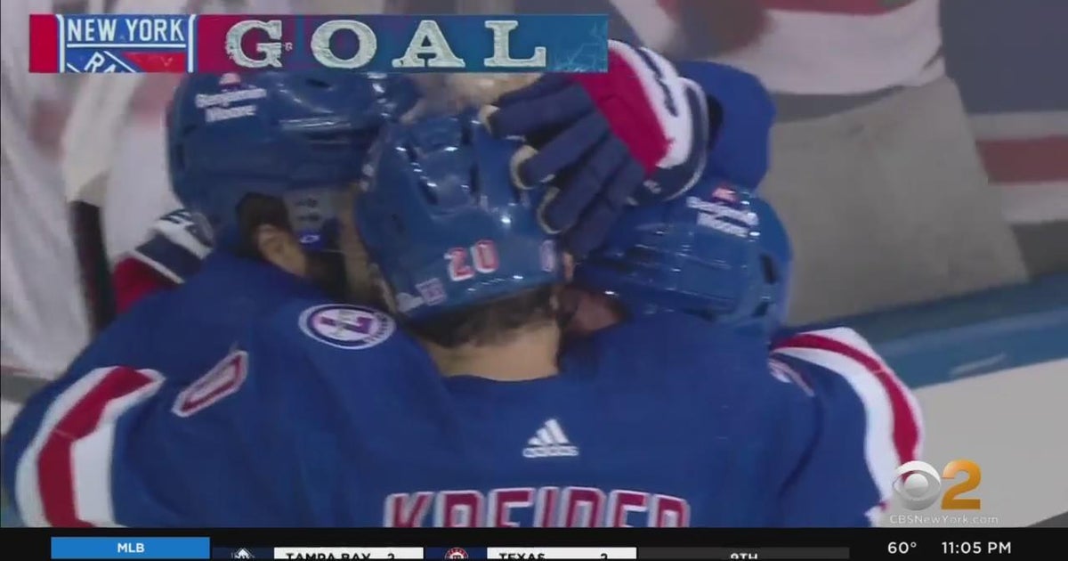 New York Rangers win Game 1 against Tampa Bay Lightning - CBS New York