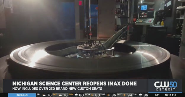 Michigan Science Center's IMAX Dome Theatre Reopens - CBS Detroit