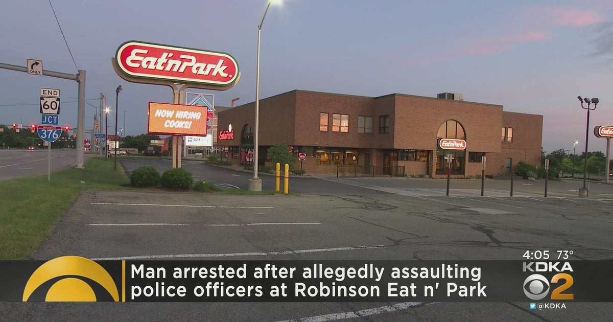 Man arrested for allegedly assaulting police - CBS Pittsburgh