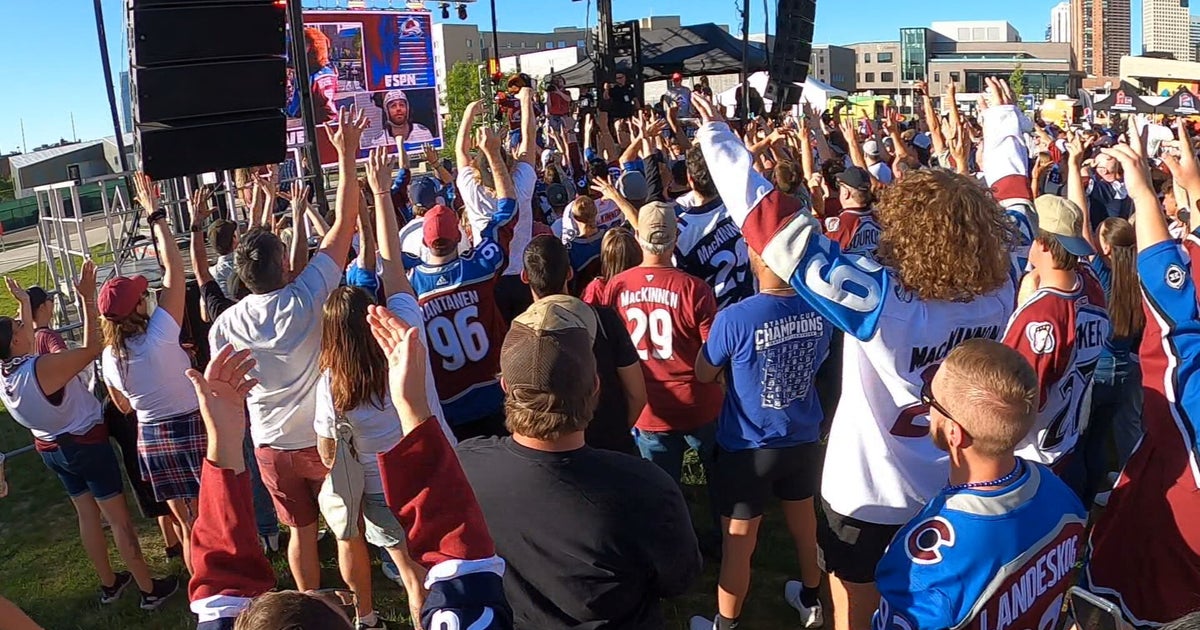 Avs Fans Flock To Ball Arena For Game 1 Of Stanley Cup Final - CBS Colorado