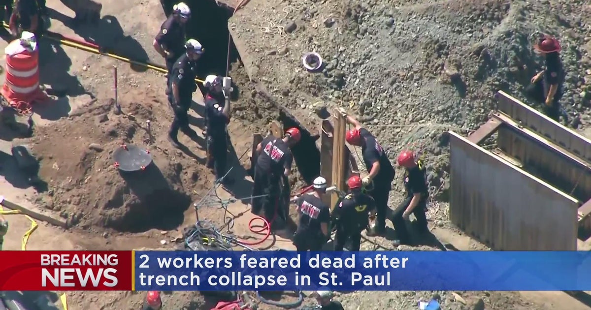 Recovery efforts continue after trench collapse traps 2 workers in St ...