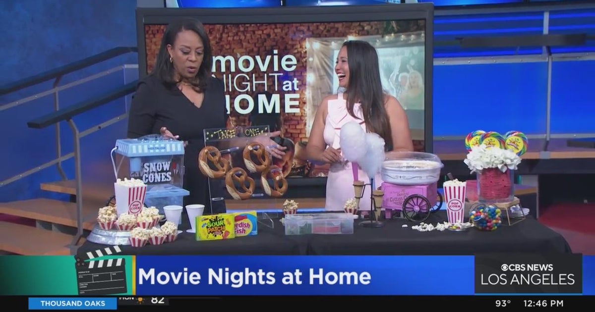 Tips for a fun movie night at home - CBS Los Angeles