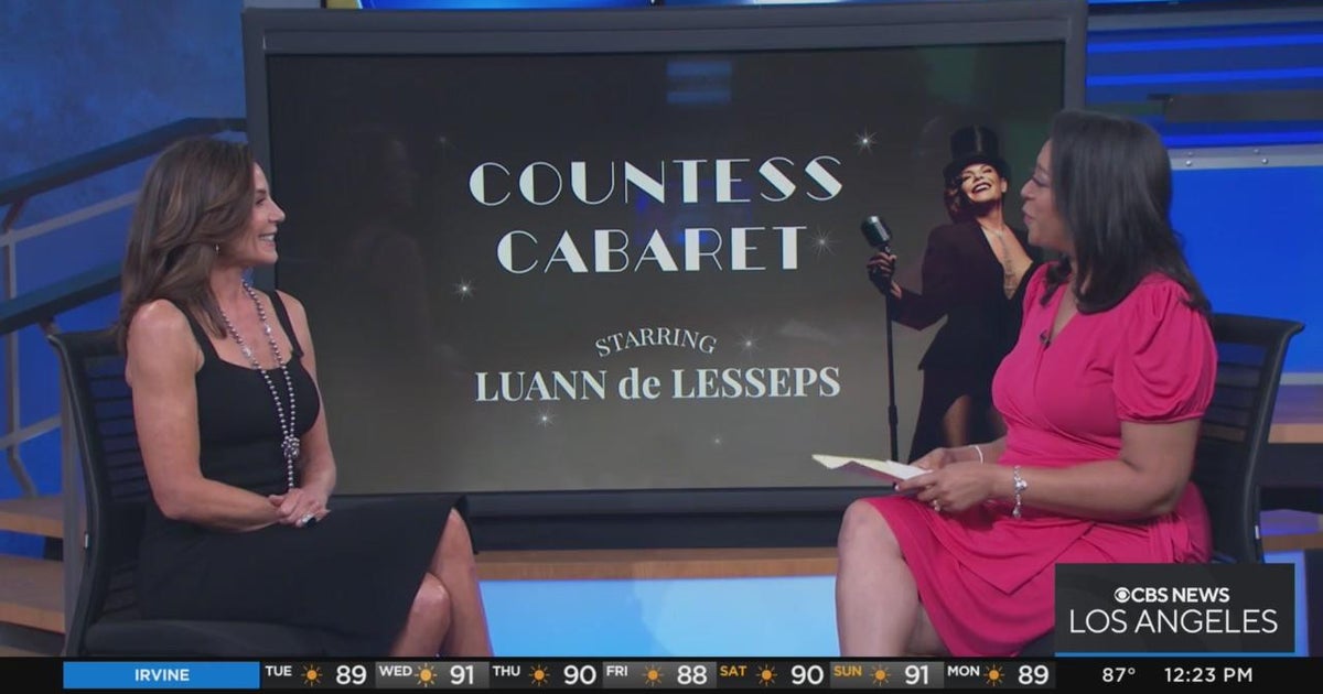 Countess Luann de Lesseps talks about her upcoming Countess Cabaret ...