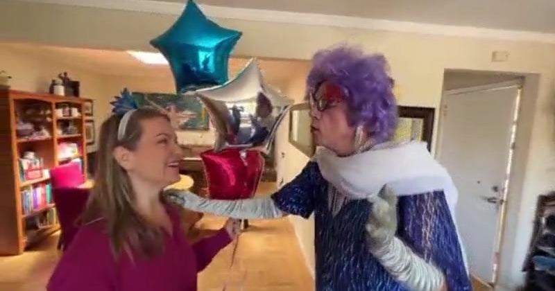 Singing telegrams deliver Pride with door-to-door service - CBS San ...