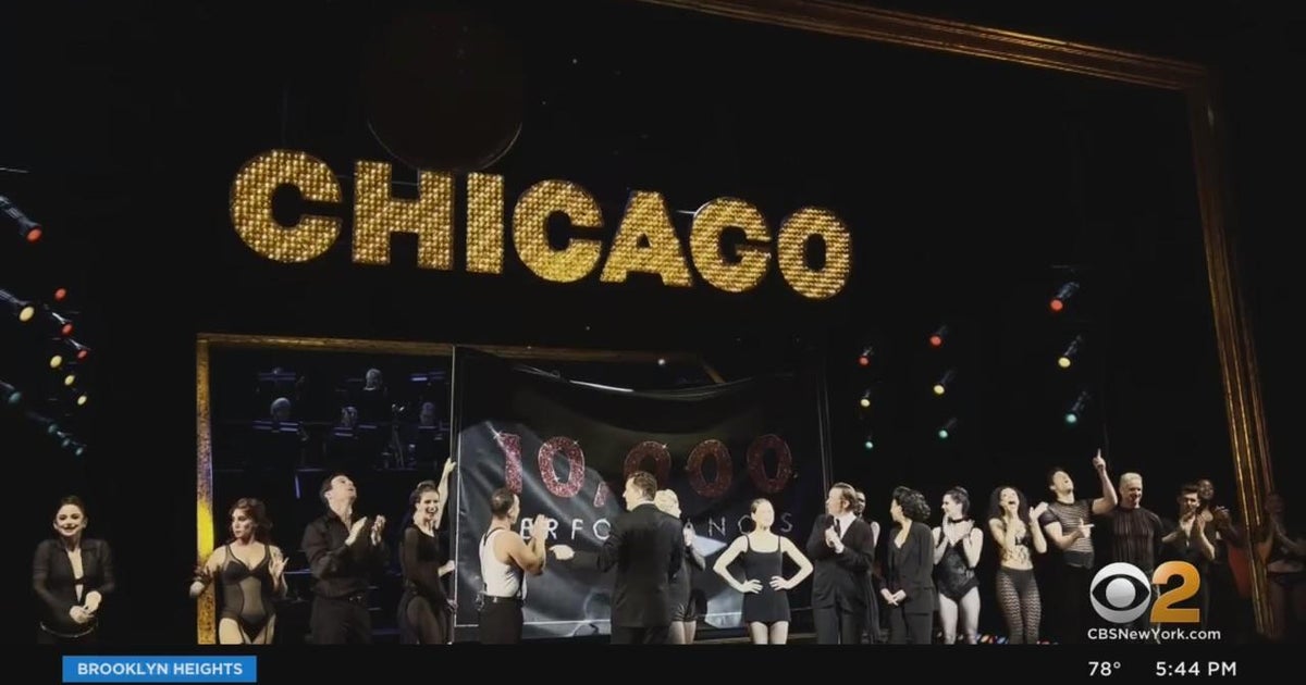 "Chicago" celebrates 10,000 performances on Broadway - CBS New York