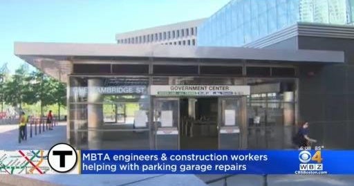 MBTA, developer work to repair structural damage at Government Center ...