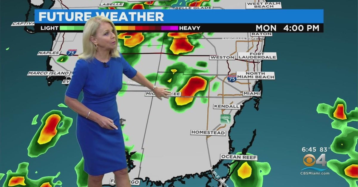 Miami Weather Sunday night 6-26-22 - CBS Miami