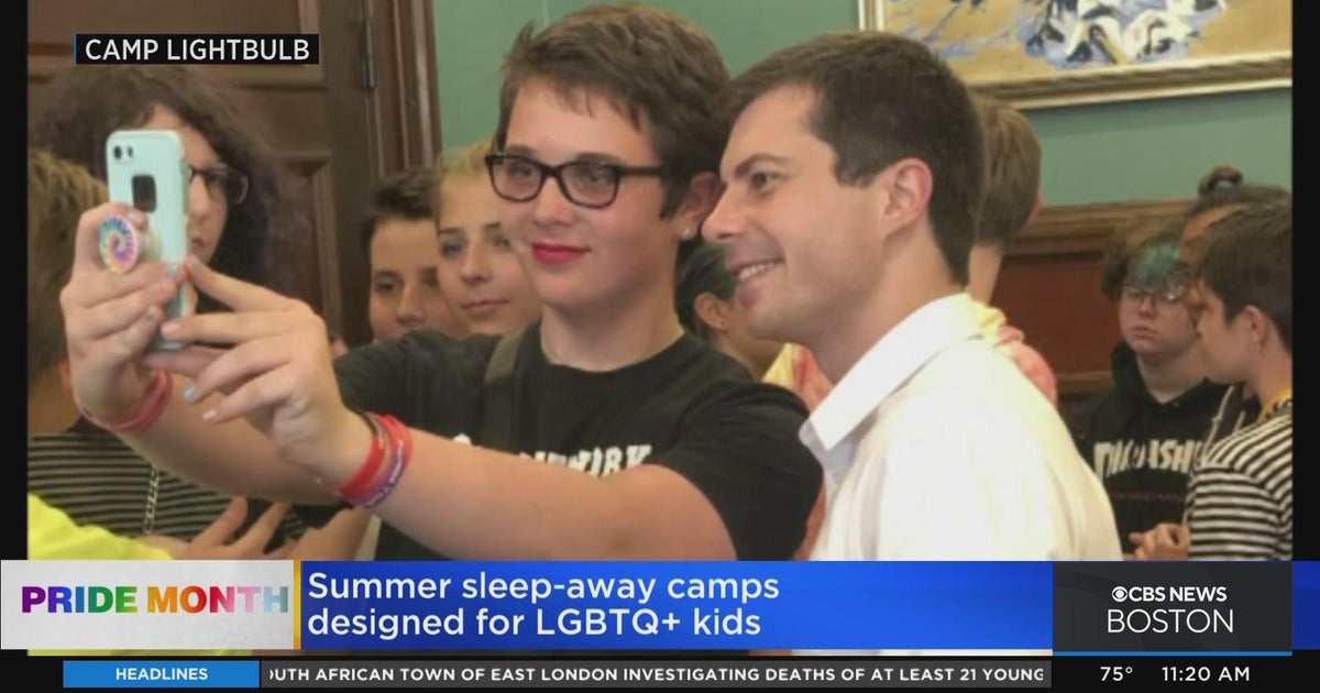 Summer sleep-away camp designed for LGBTQ+ kids - CBS Boston