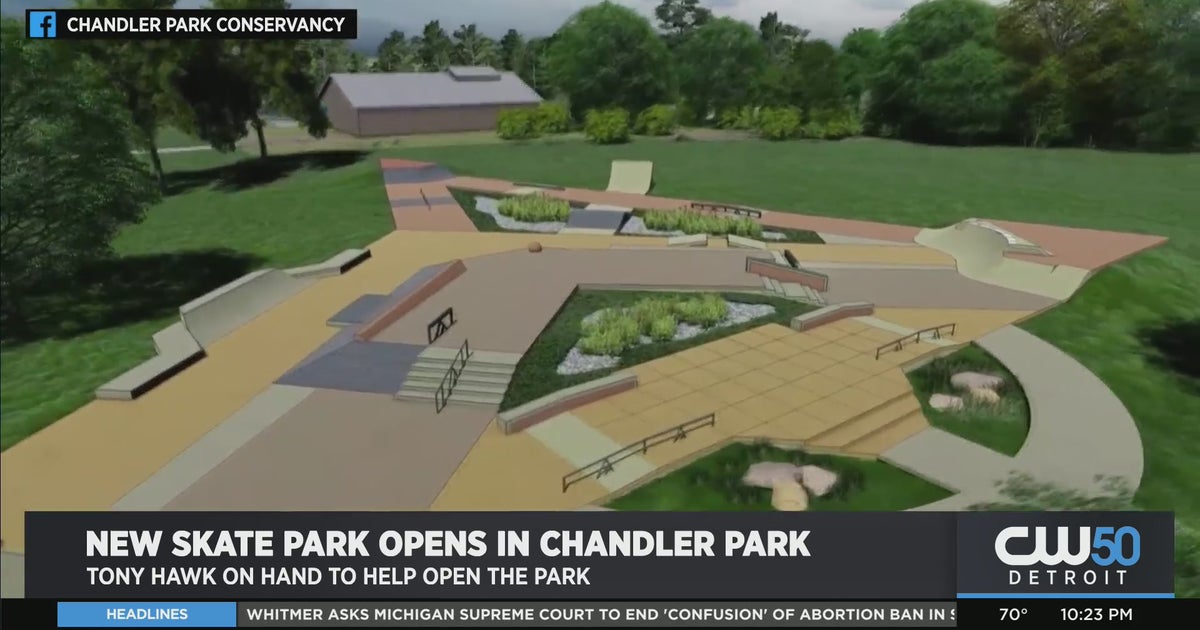 Tony Hawk Stops In Detroit For Grand Opening Of Chandler Park Skatepark ...