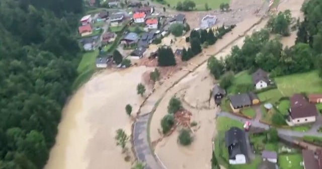 Mudslide, flooding in southern Austria after heavy rain - CBS News