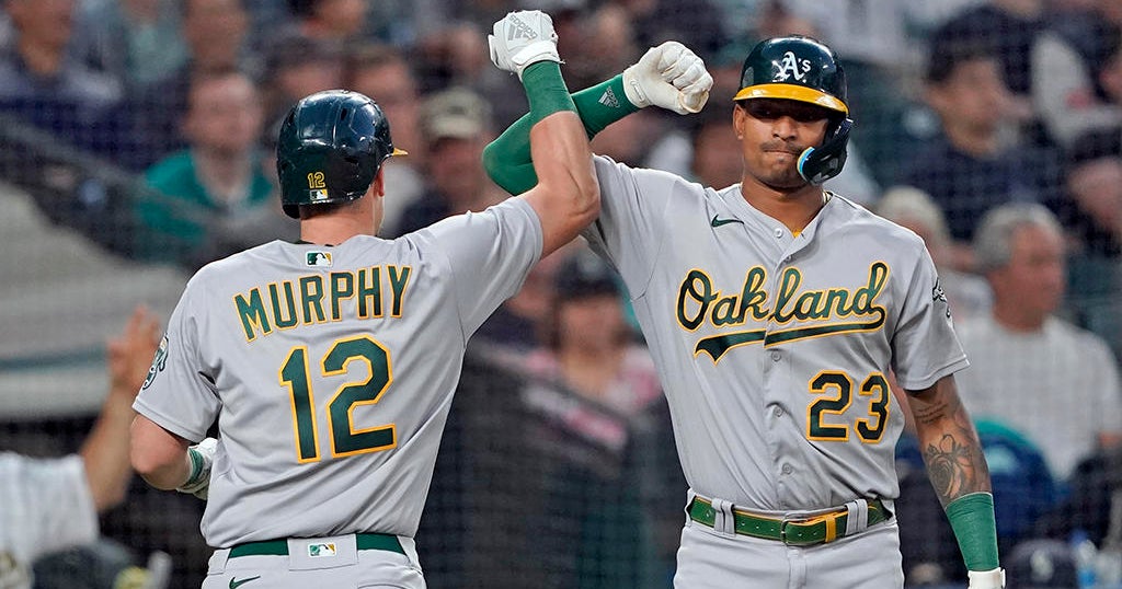 Murphy's 2 RBIs lift Oakland to 3-1 win over Mariners - CBS San Francisco
