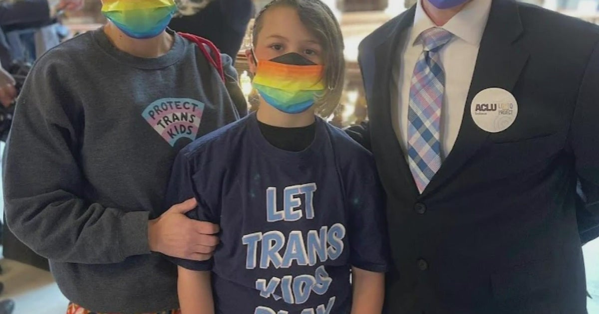 Indiana transgender girl raises voice against school sports ban - CBS ...