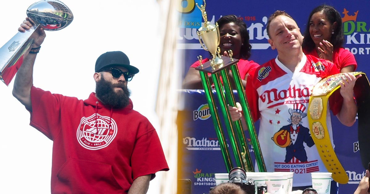 Julian Edelman respects Joey Chestnut for playing through the pain ...