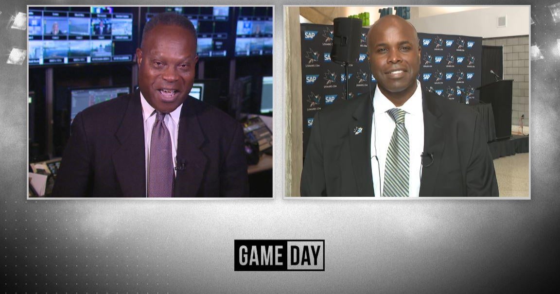 1-on-1 interview with new Sharks General Manager Mike Grier - CBS San ...