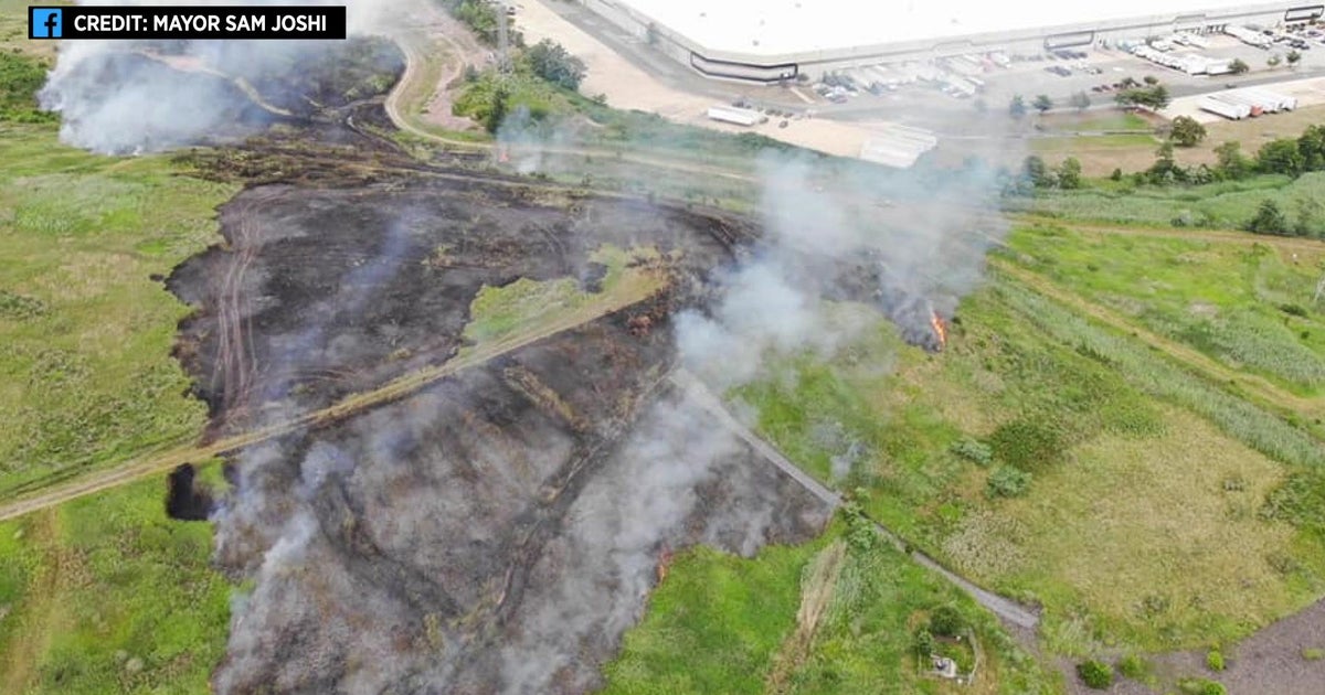 Wildfire contained after burning 59 acres in Middlesex County - CBS New ...