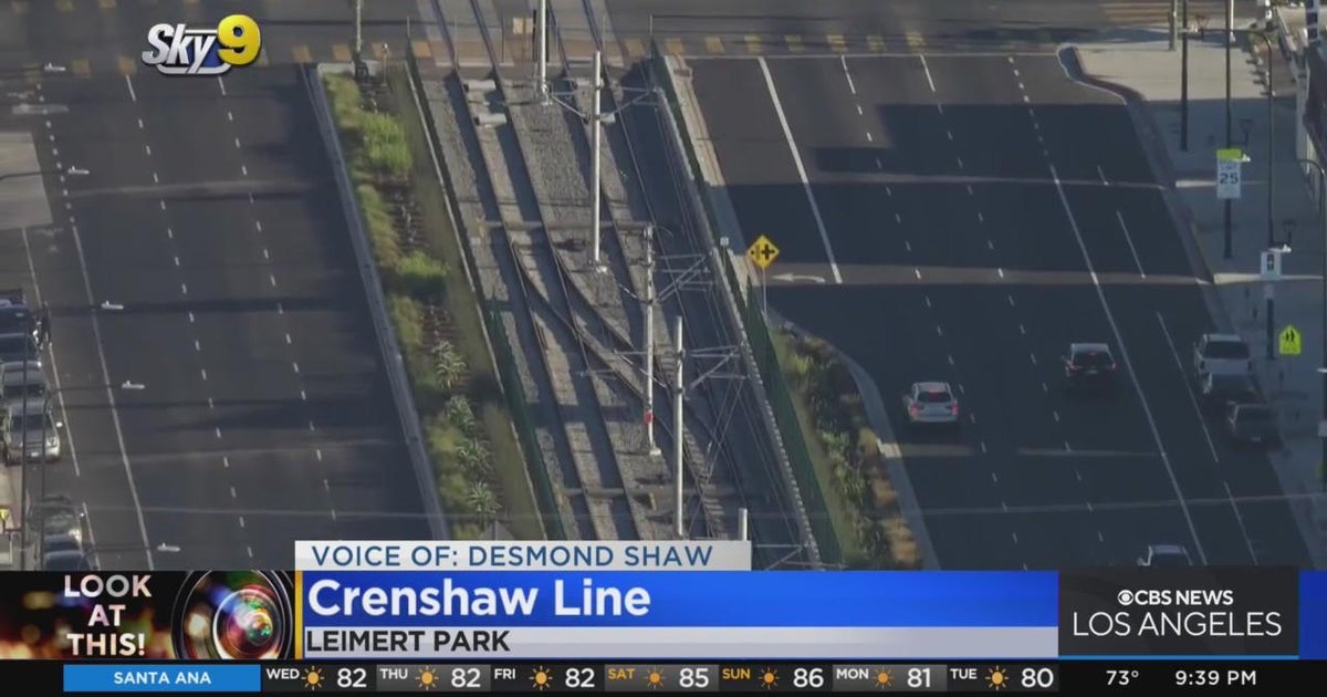Look At This: Crenshaw Line - CBS Los Angeles