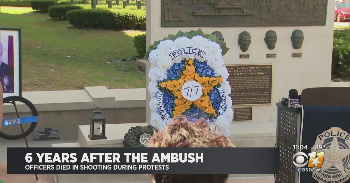 'Six years later, it's still with me,' fallen officers of Dallas 7/7 ...