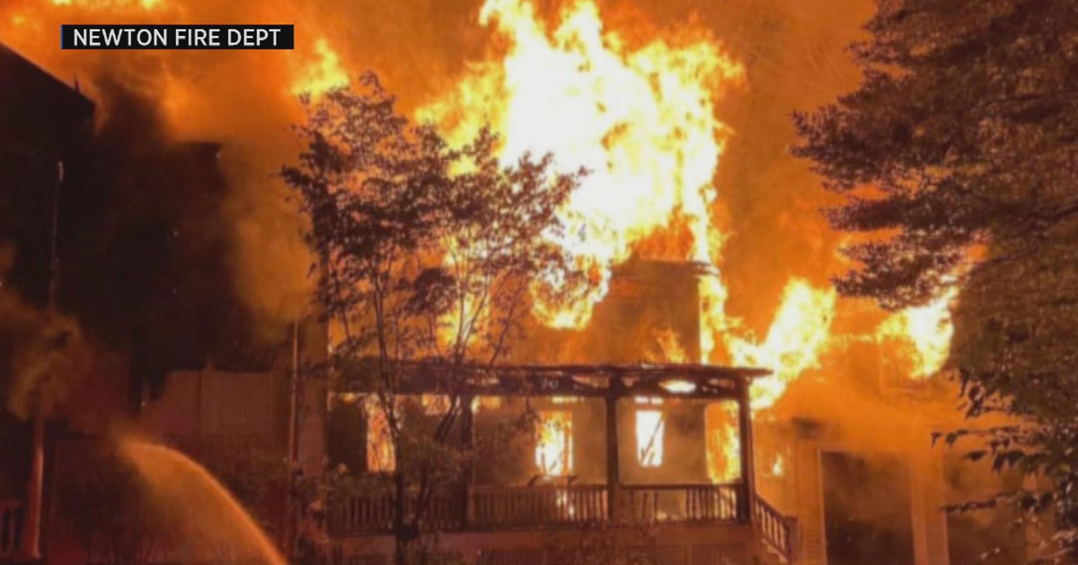 Massive fire destroys Newton home; Firefighters had hard time getting ...