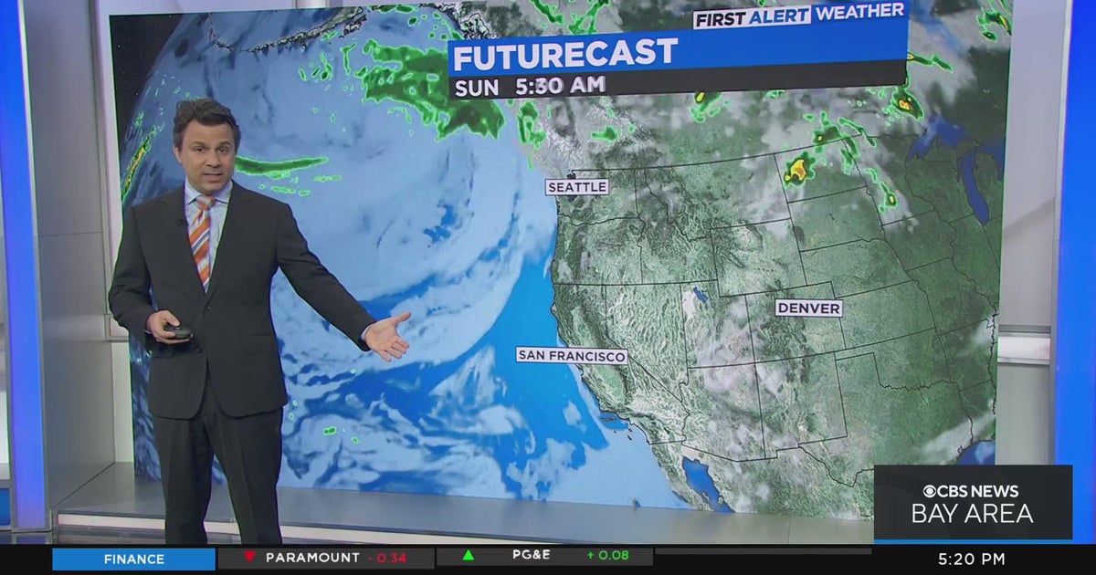 First Alert Weather Saturday Night Forecast - CBS San Francisco