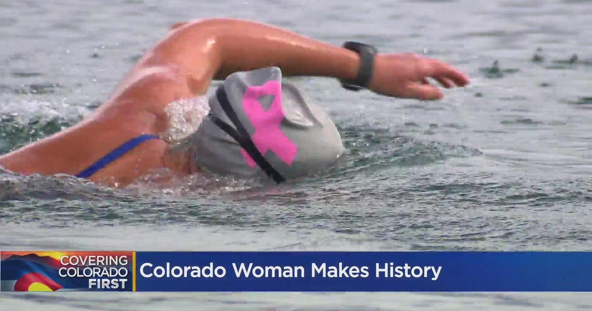 Colorado swimmer Sarah Thomas crosses North Channel twice, achieves ...
