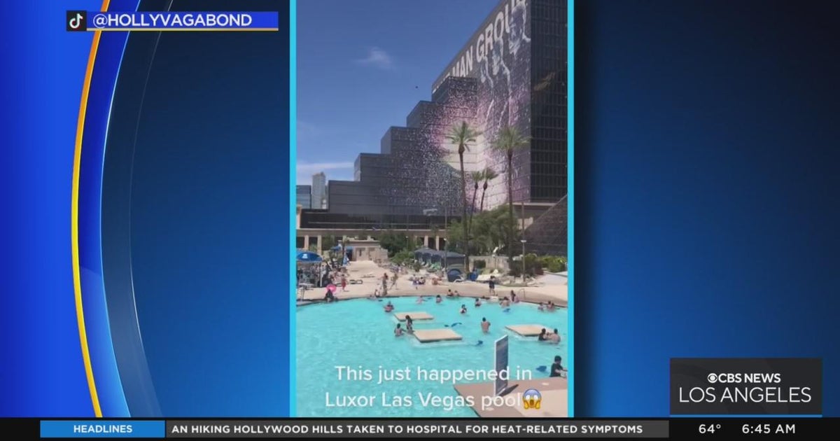 Caught on Camera: Dust devil causes chaos at Luxor Hotel and Casino in ...