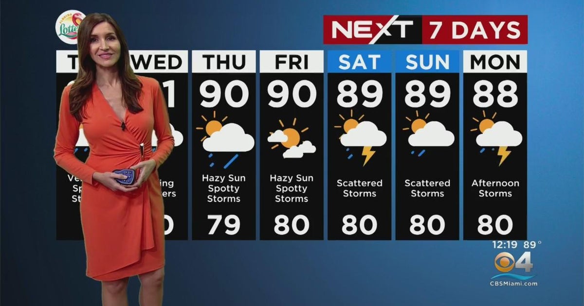CBSMiami.com Weather 7-12-22 12PM - CBS Miami
