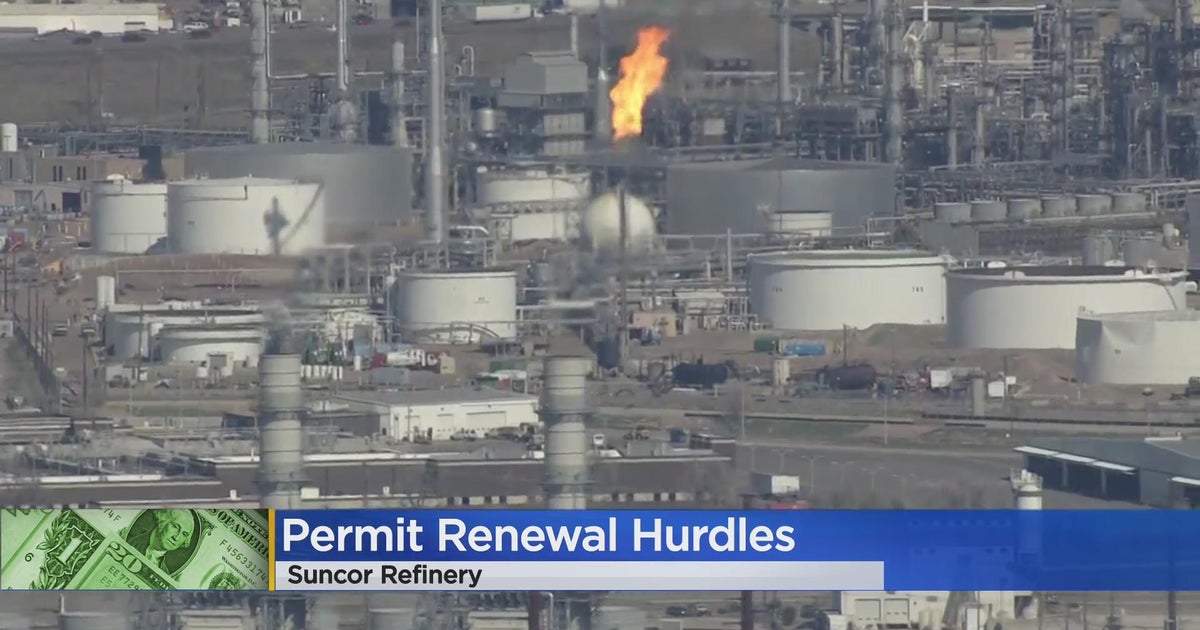 Public comment taken over Suncor's latest permit renewal - CBS Colorado