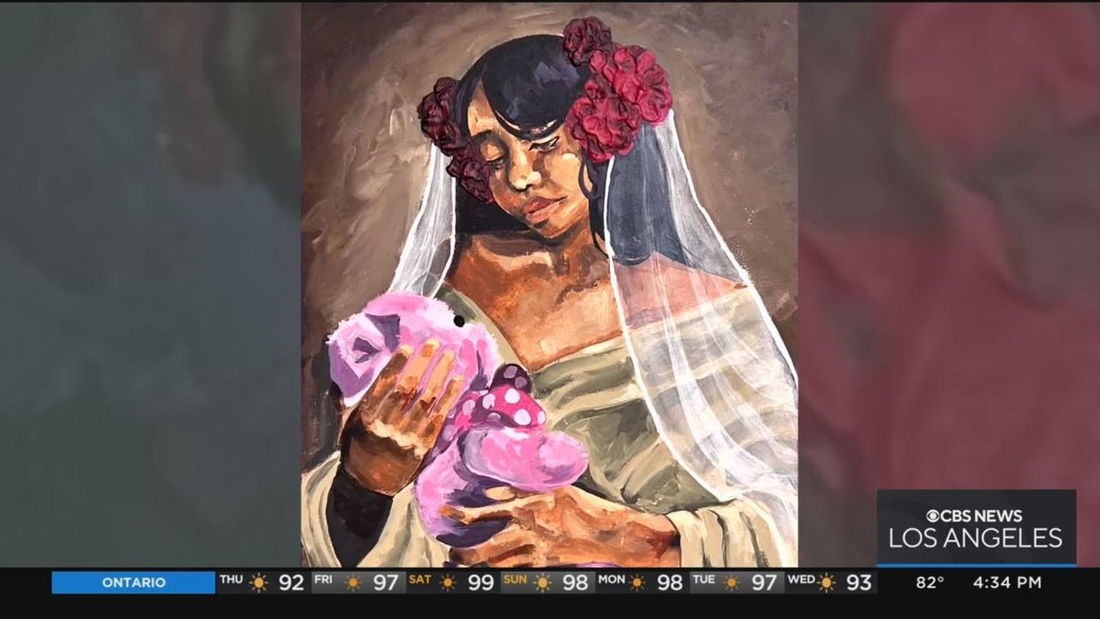 Local 17-year-old girl wins prestigious Congressional art contest - CBS ...
