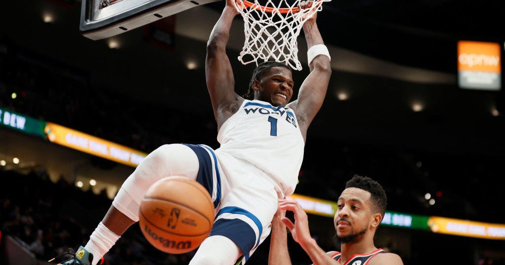 Wolves' Anthony Edwards favored by some to win Most Improved Player ...