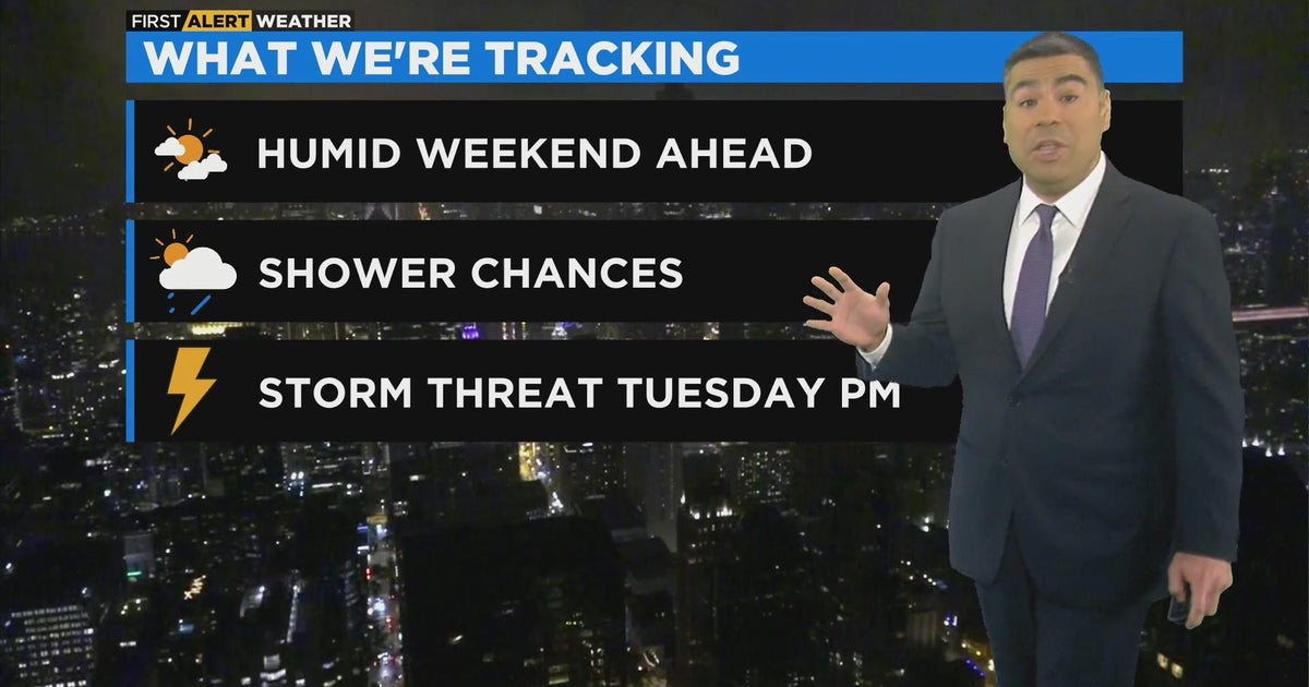 Chicago First Alert Weather: Humid weekend ahead with shower chances ...