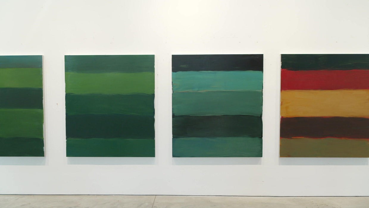 The geometry of abstraction by artist Sean Scully - CBS News