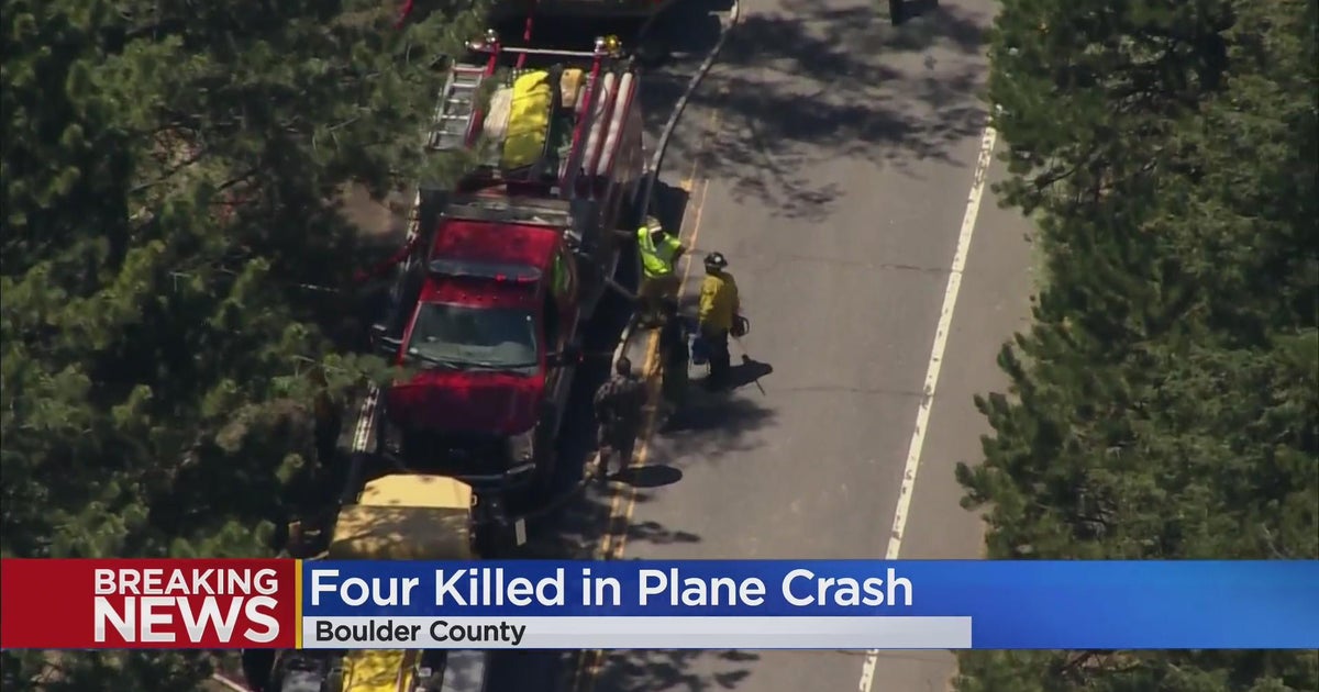 4 dead in plane crash that ignited fire in Lefthand Canyon - CBS Colorado
