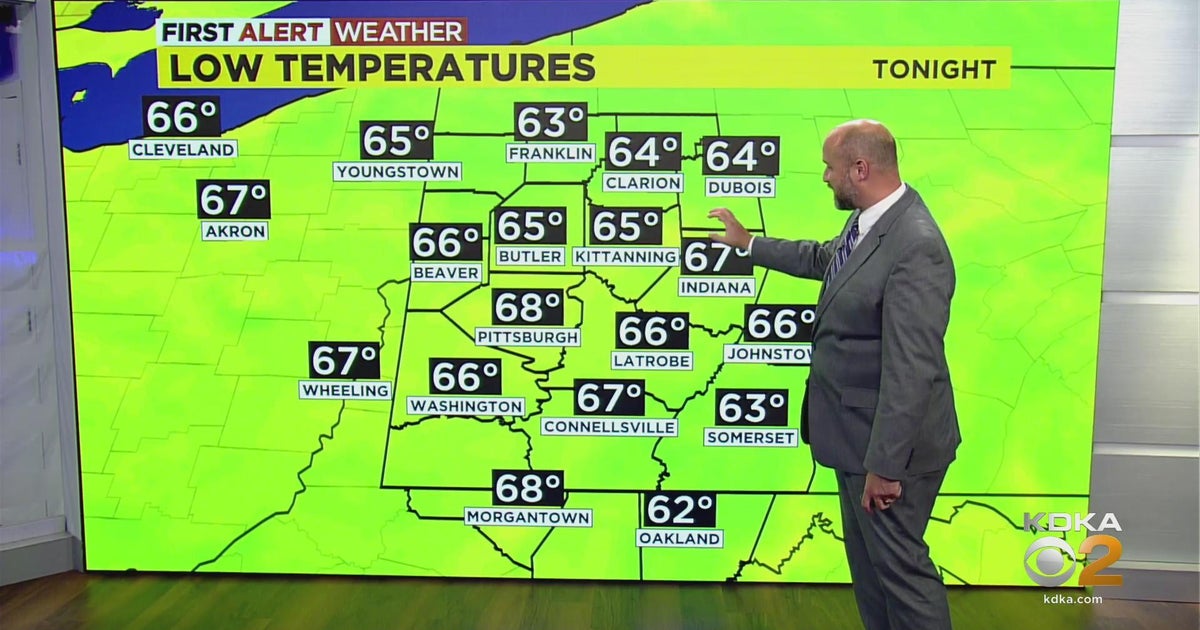 KDKA-TV Nightly Forecast (7/18) - CBS Pittsburgh