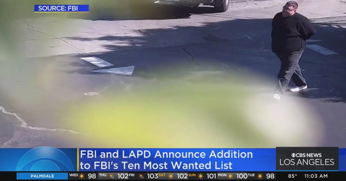 Suspect In Sylmar Murder Added To Fbis Ten Most Wanted List Cbs Los