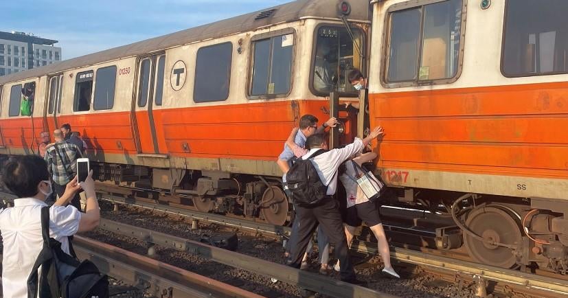 'People really lost it,' Passengers describe desperate rush to get off ...