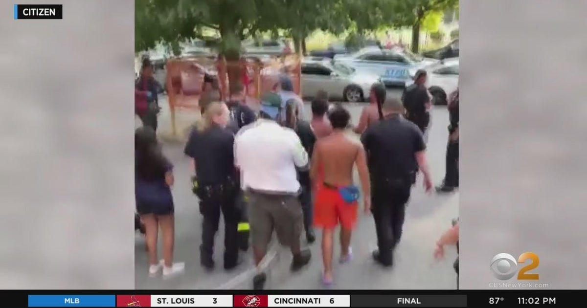 Good Samaritan saves child from drowning in Brooklyn public pool - CBS ...