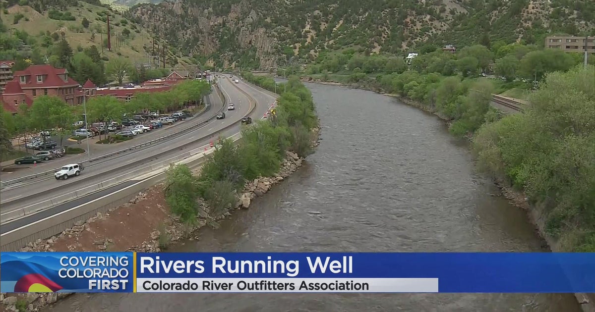 Recent rainfall helps Colorado's rivers, rafting economy - CBS Colorado