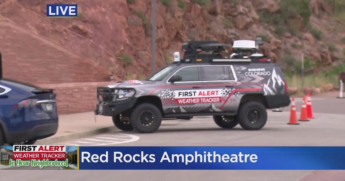 Our First Alert Weather Tracker Is Out At Red Rocks Where Fans Are ...