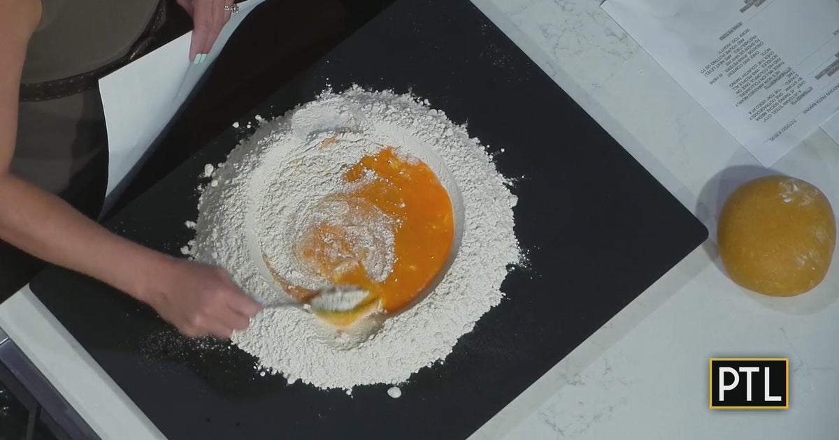 Pasta making with TikTok star Ryan Peters - CBS Pittsburgh