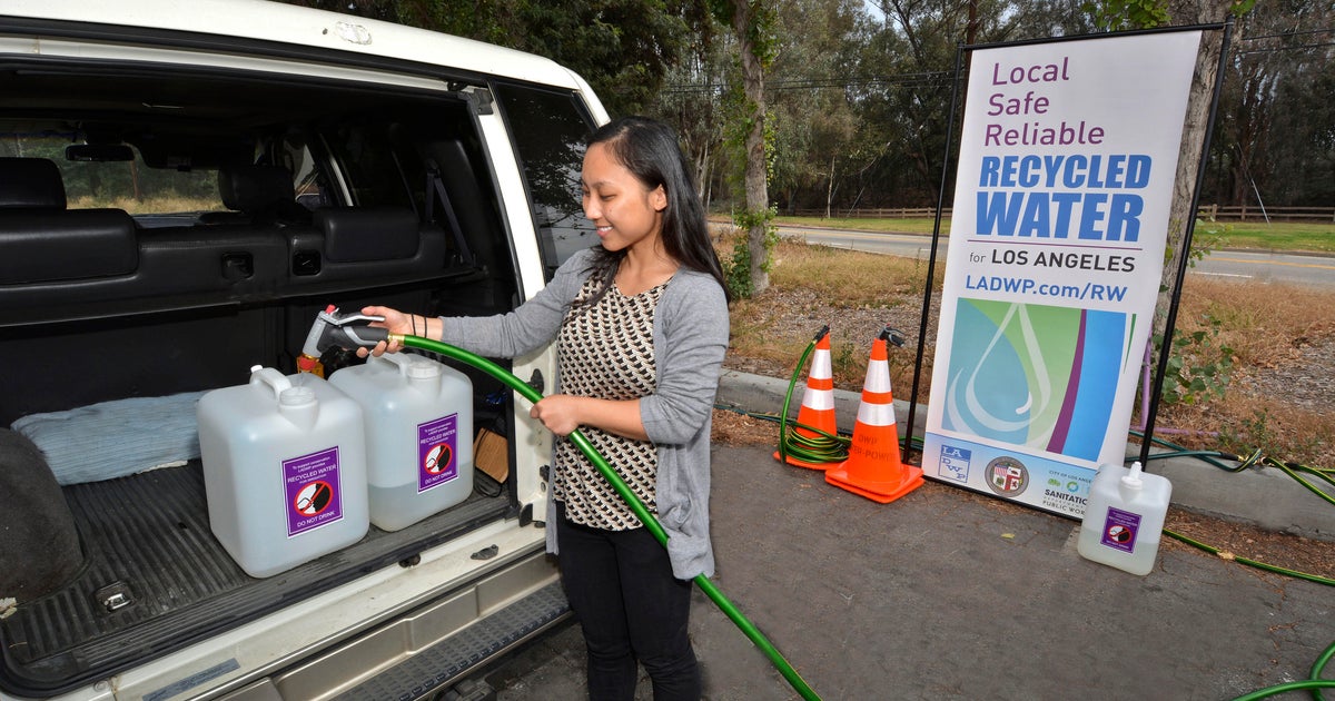 Recycled water fill station opens at LA-Glendale Water Reclamation ...